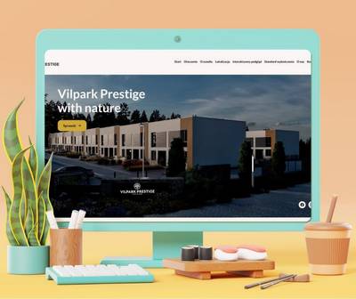 Website der Wohnsiedlung Condominium – RendPro Leitfaden